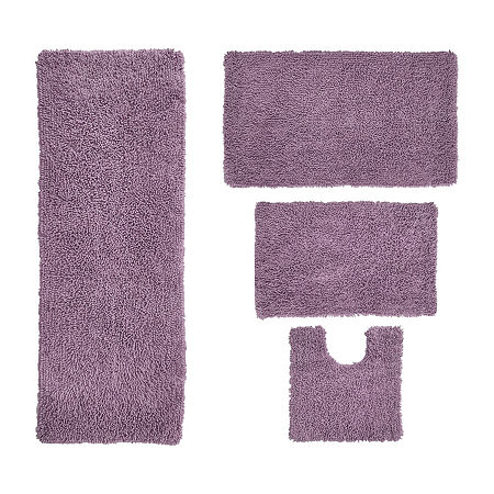 Click here for Home Weavers Fantasia 4-Pc. Bath Rug Set - Purple prices