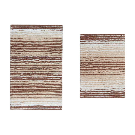 Home Weavers Gradiation 2-Pc. Bath Rug Set - Beige