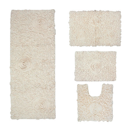 Home Weavers Modesto 4-Pc Bath Rug Set - Natural