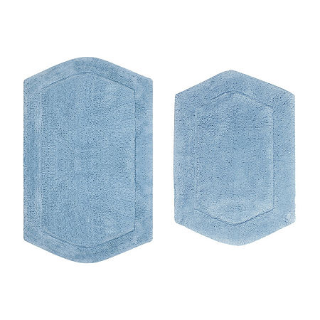 Click here for Home Weavers Waterford 2-Pc. Bath Rug Set - Blue prices