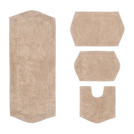 Click here for Home Weavers Waterford 4-Pc. Bath Rug Set - Linen prices