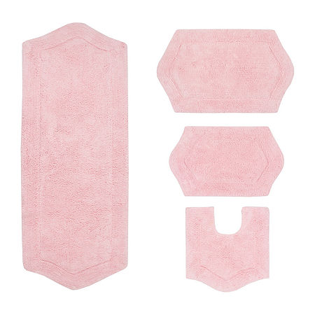 Click here for Home Weavers Waterford 4-Pc. Bath Rug Set - Pink prices