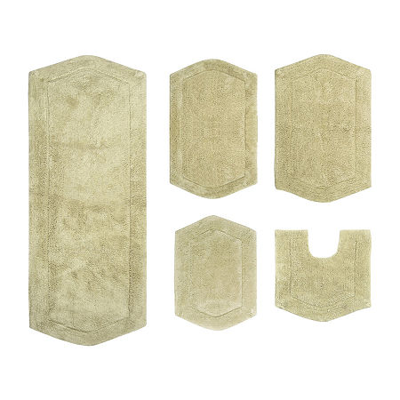 Home Weavers Waterford 5-Pc. Bath Rug Set - Sage