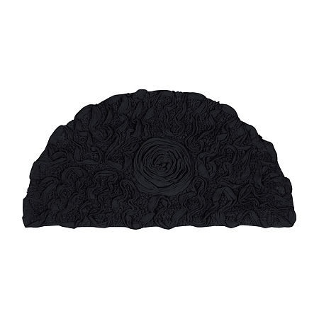 Click here for Home Weavers Inc Bell Flower Quick Dry Bath Rug  O... prices