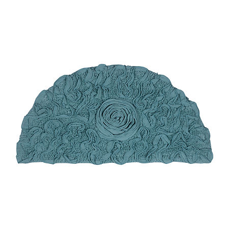 Click here for Home Weavers Inc Bell Flower Quick Dry Bath Rug  O... prices
