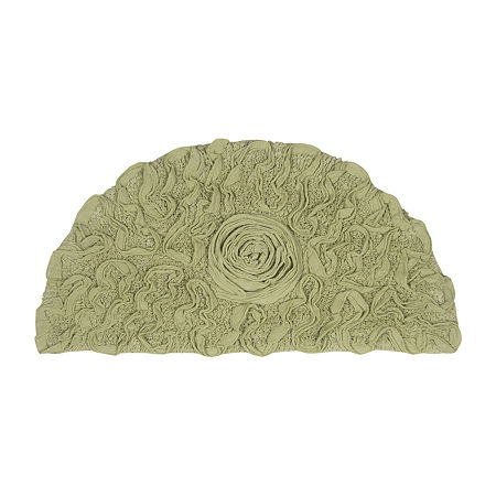 Click here for Home Weavers Inc Bell Flower Quick Dry Bath Rug  O... prices