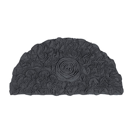 Click here for Home Weavers Inc Bell Flower Quick Dry Bath Rug  O... prices