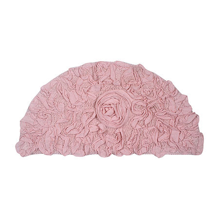 Click here for Home Weavers Inc Bell Flower Quick Dry Bath Rug  O... prices
