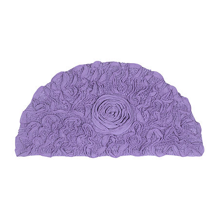 Click here for Home Weavers Inc Bell Flower Quick Dry Bath Rug  O... prices