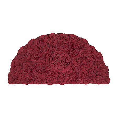 Click here for Home Weavers Inc Bell Flower Quick Dry Bath Rug  O... prices