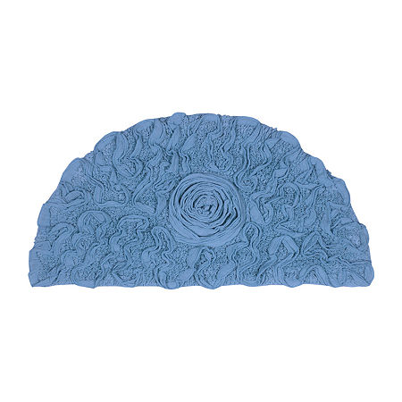 Click here for Home Weavers Inc Bell Flower Quick Dry Bath Rug  O... prices