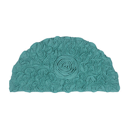 Click here for Home Weavers Inc Bell Flower Quick Dry Bath Rug  O... prices