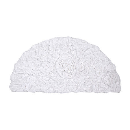 Click here for Home Weavers Inc Bell Flower Quick Dry Bath Rug  O... prices