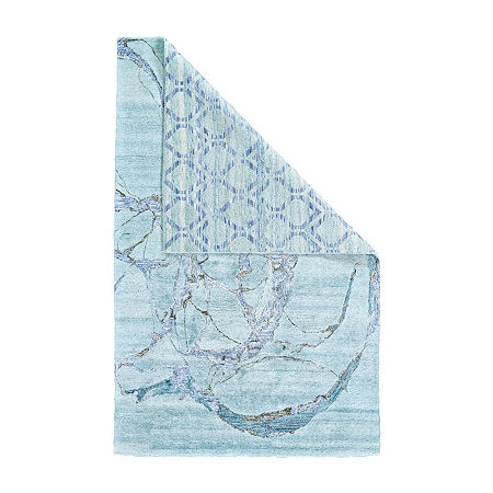 Click here for Closeout! Feizy Cosmo R8624 Robins Egg 5 x 8 Area... prices