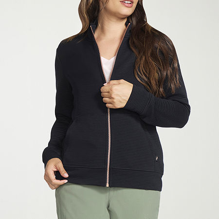 Click here for Skechers Womens Go Walk Ottoman Full Zip - Black prices