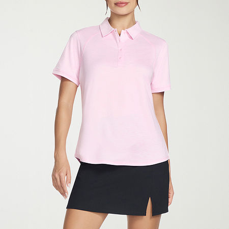 Click here for Skechers Womens GO DRI Swift Short Sleeve Club Pol... prices