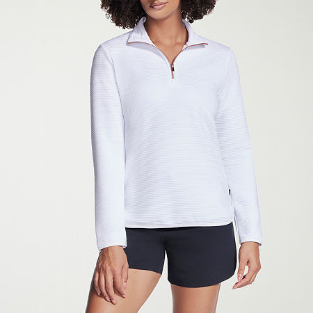 Click here for Skechers Womens Mock Neck Long Sleeve Active Quart... prices