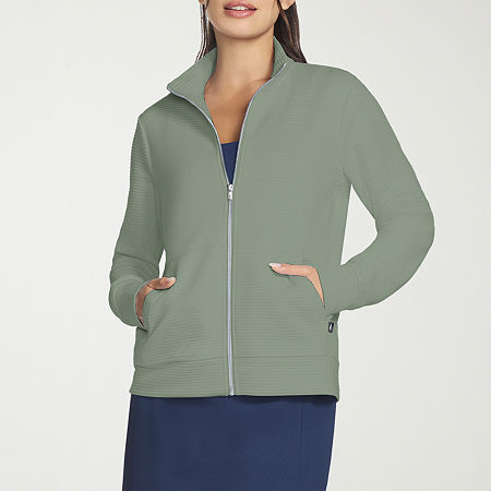 Click here for Womens Skechers Solid Ottoman Full Zip Jacket prices