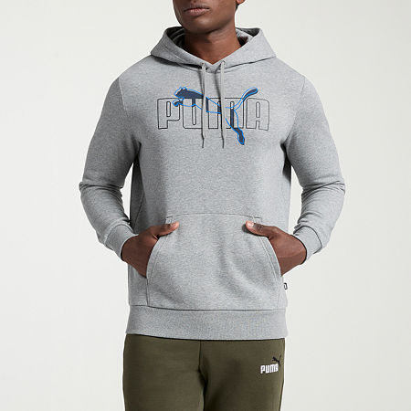 Click here for PUMA Mens Long Sleeve Hoodie  Small  Gray prices