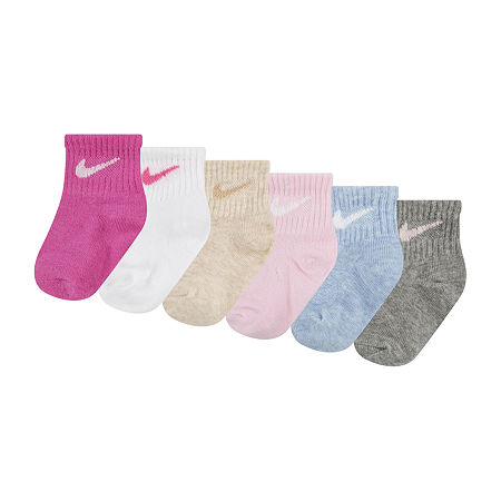 Click here for Nike Toddler Girls Quarter Ankle Socks  2t-4t  Pin... prices