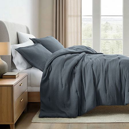 Click here for Ienjoy Home Cloud Weave Gauze 3-Pc. Comforter Set... prices