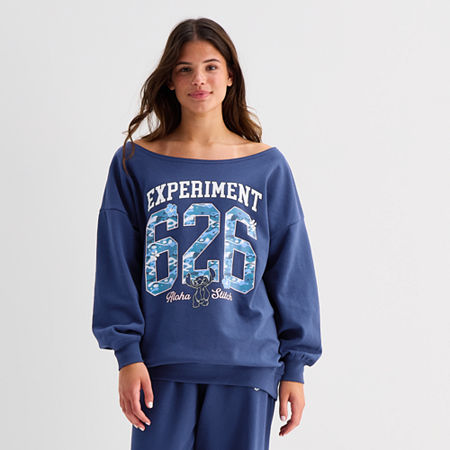 Click here for Stitch Off The Shoulder Sweatshirt Womens Juniors... prices