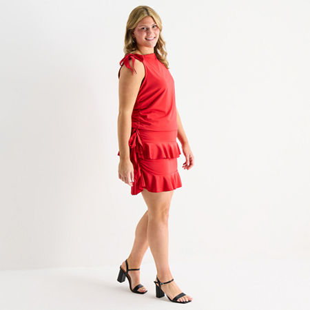 Click here for Forever 21 Womens Plus High Neck Sleeveless Blouse... prices