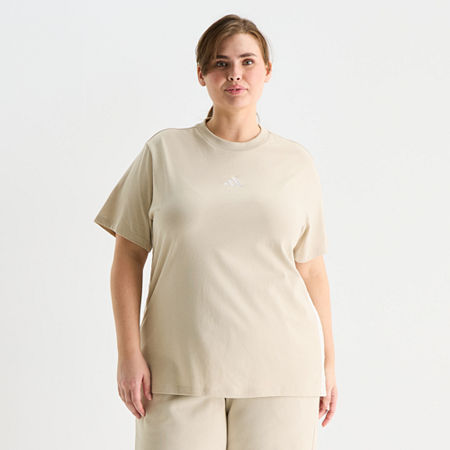 Click here for adidas Womens Plus Crew Neck Short Sleeve Active T... prices