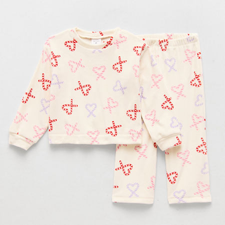 Click here for Okie Dokie Velour Toddler & Little Girls 2-pc. Pan... prices