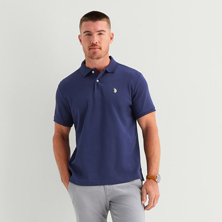 Click here for U.S. Polo Assn. Interlock Pique Mens Classic Fit S... prices