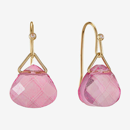 Click here for Liz Claiborne Womens Drop Earrings  One Size  Pink prices