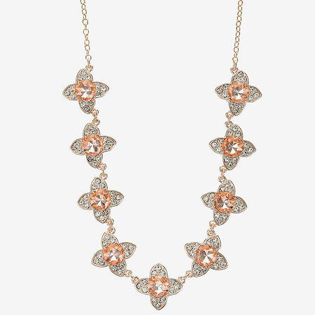 Click here for Monet Jewelry Womens Orange 17 Inch Collar Necklac... prices