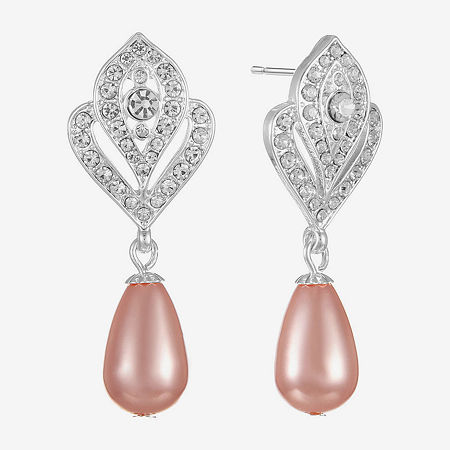 Click here for Monet Jewelry Timeless Womens Glass Simulated Pear... prices