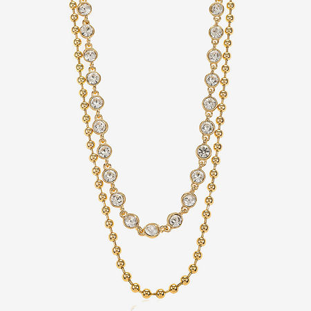 Click here for Liz Claiborne Womens Glass 17 Inch Strand Necklace... prices
