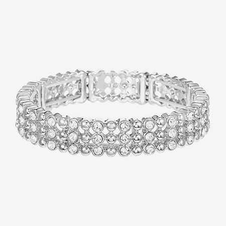 Click here for Liz Claiborne Womens Glass Stretch Bracelet  One S... prices