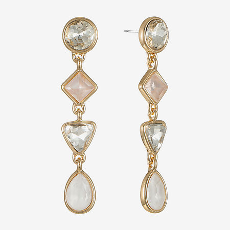 Click here for Monet Jewelry Womens Glass Round Square Hypoallerg... prices