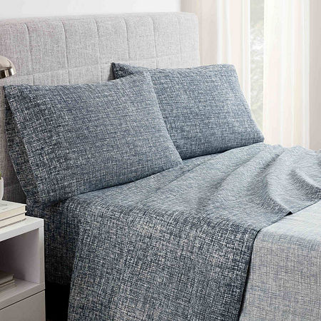 Click here for Martex Crosshatch Wrinkle Resistant Sheet Set  One... prices