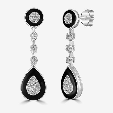 Click here for Diamonart Womens Cubic Zirconia Sterling Silver Pe... prices