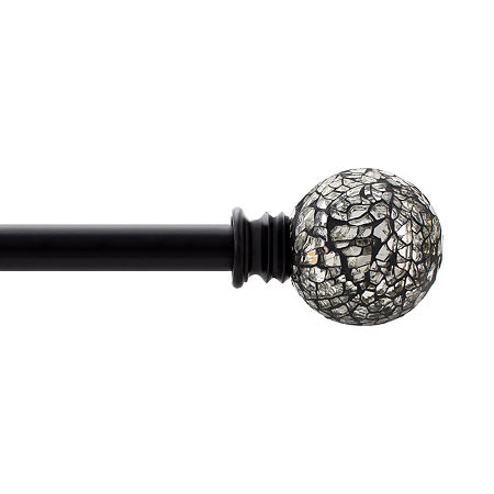 Click here for Deco Window Mosaic Mirror 3/4 IN Curtain Rod  One... prices
