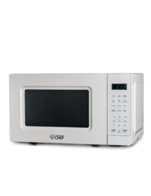 COMMERCIAL CHEF 0.7 Cu. Ft. Countertop Microwave with Digital Display ...