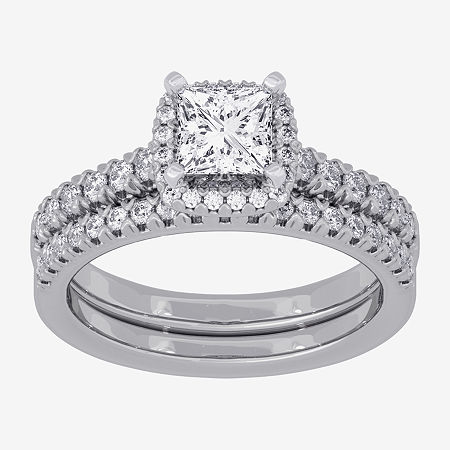 Click here for (H-I / Si1-Si2) Womens 1 5/8 CT. T.W. Lab Grown Wh... prices