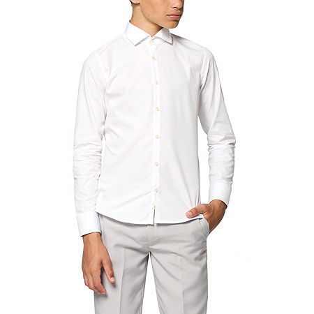 Click here for Opposuits Big Kid Boys Spread Collar Long Sleeve D... prices