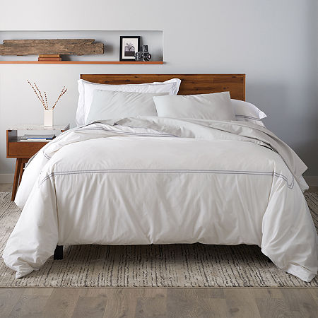 Click here for Ella Jayne 100 Cotton Percale Satin Stitched Duvet... prices
