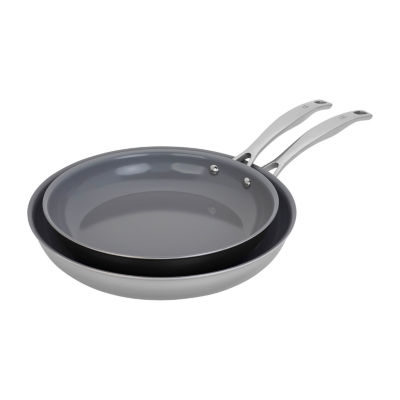 Henckels Stainless Steel 2-pc. Frying Pan Set, Color: Stainless Steel ...