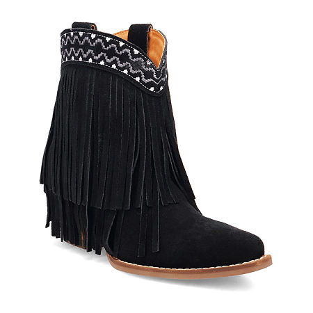 Click here for Dingo Womens Tapadero Suedeie Stacked Heel Cowboy... prices