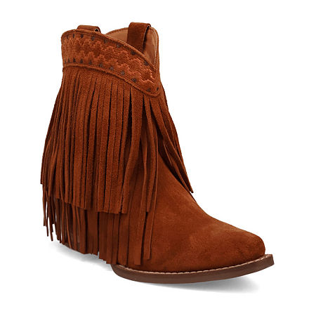 Click here for Dingo Womens Tapadero Suedeie Stacked Heel Cowboy... prices