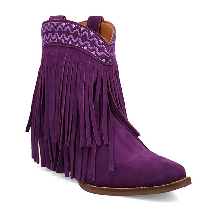 Click here for Dingo Womens Tapadero Suedeie Stacked Heel Cowboy... prices