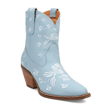 Click here for Dingo Womens Sweetheart Leatherie Stacked Heel Cow... prices