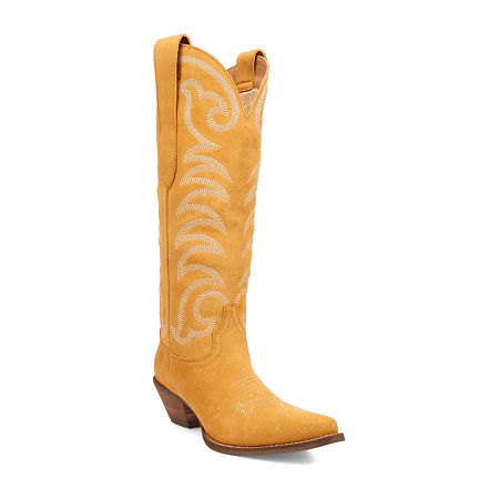 Click here for Dingo Womens Movin On Leather Stacked Heel Cowboy... prices