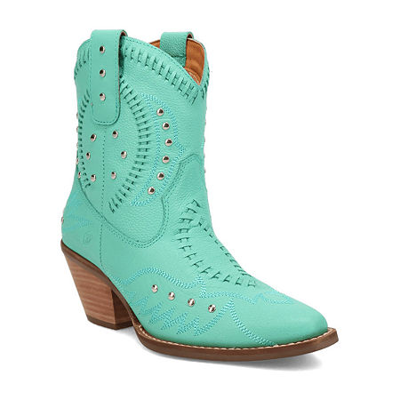 Click here for Dingo Womens Precious Leatherie Stacked Heel Cowbo... prices